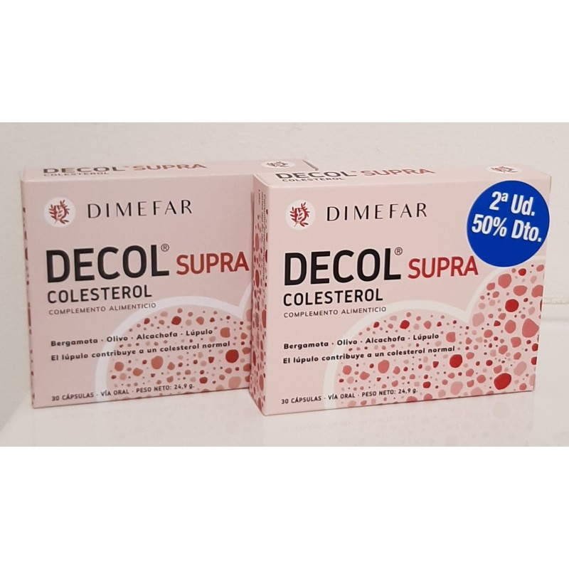 Pack Decol Supra 2ª unidad al 50%dto - Dimefar